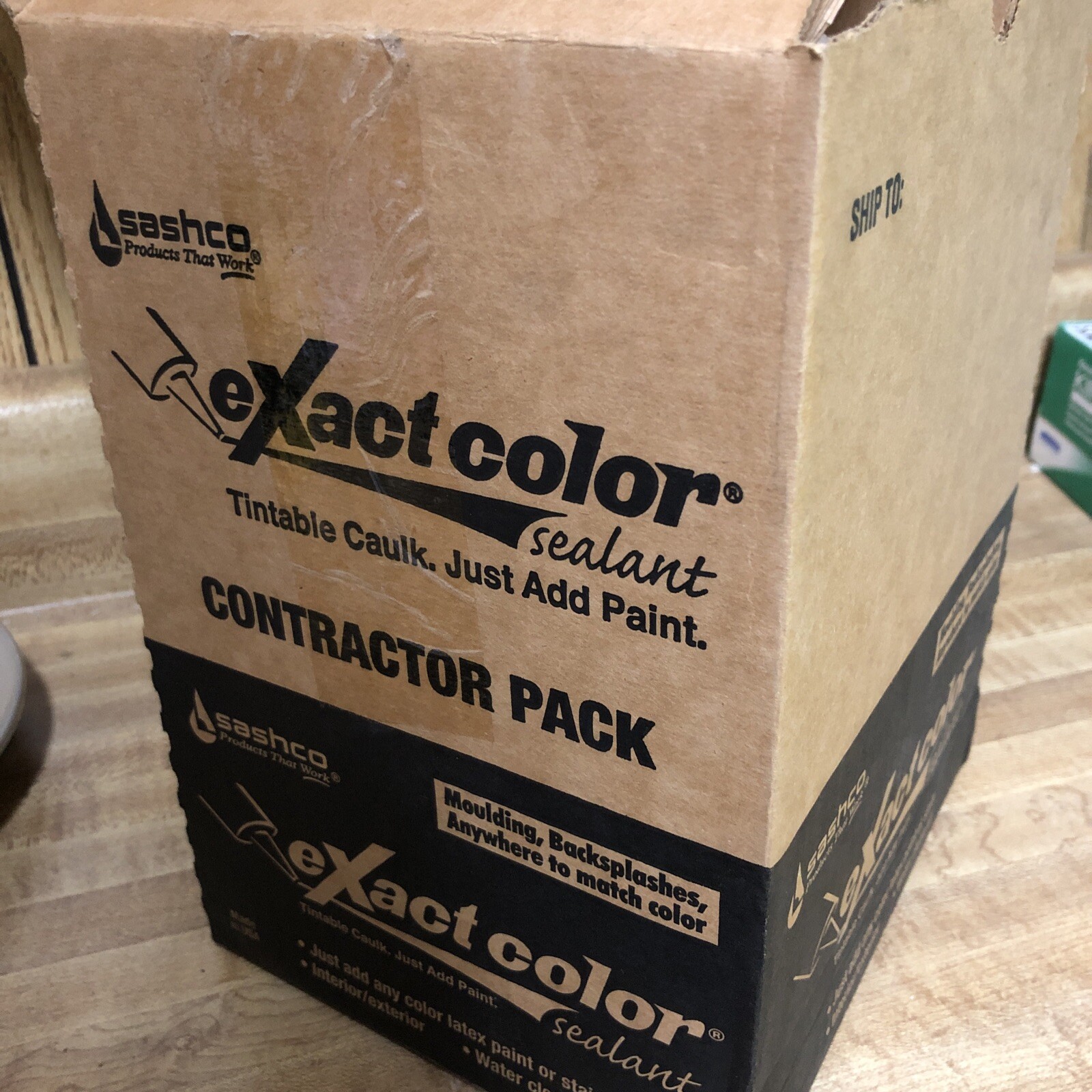 Sashco eXactColor Tintable Caulk Contractor Pack 9.5oz Each Tube New | eBay