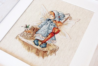 Cross Stitch Kit Luca-S - The Autumn Fairy B1110 | eBay