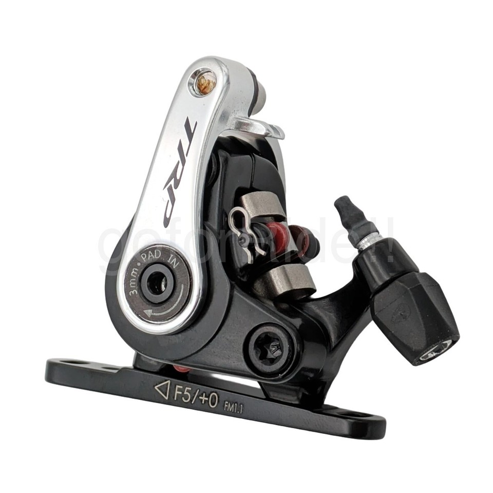 TRP Spyre Flat Mount Mechanical Disc Brake Caliper Set F+R Caliper w ...