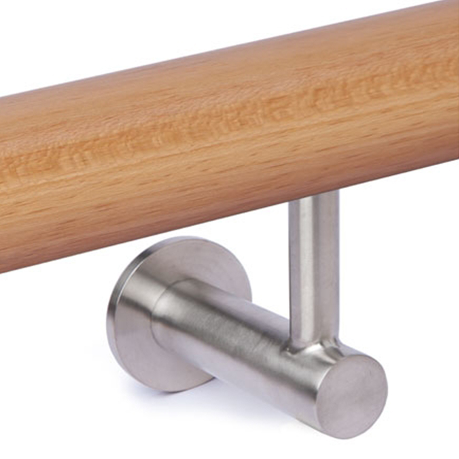 Contemporary Wall Handrail Support - Stainless Steel Contemporary Rail ...