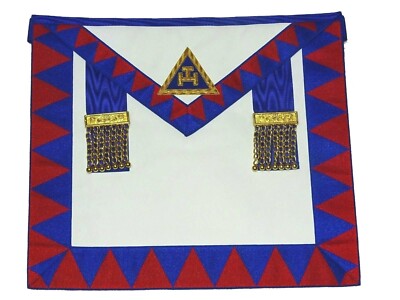 New Masonic Regalia Lambskin Leather Holy Royal Arch Provincial Apron ...