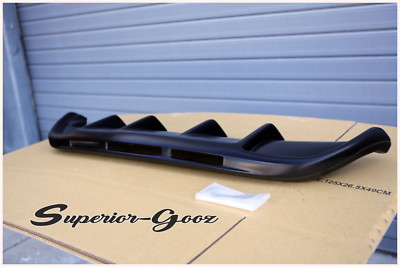 New Ford FG Falcon XR6/XR8/G6 Plastic Rear Bumper Diffuser With Single ...