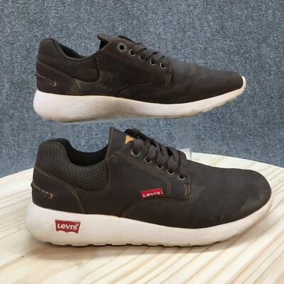 Levis Shoes Mens 8.5 Casual Sneakers Comfort 51890501B Brown Lace Up ...