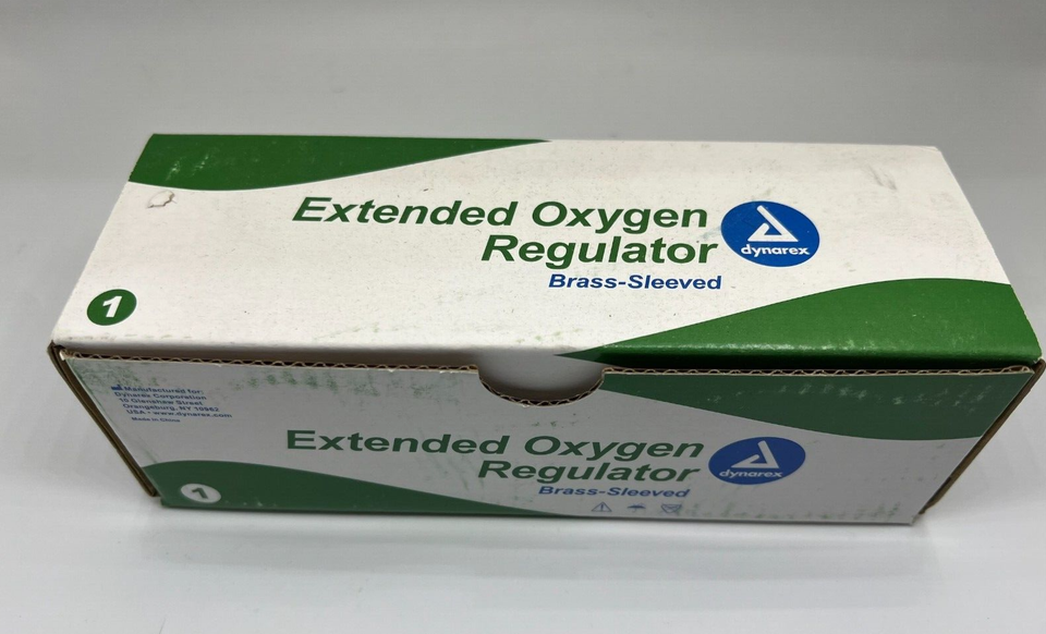 Dynarex CGA Extended Oxygen Regulator 0-8 DISS Outlet #5219 | eBay
