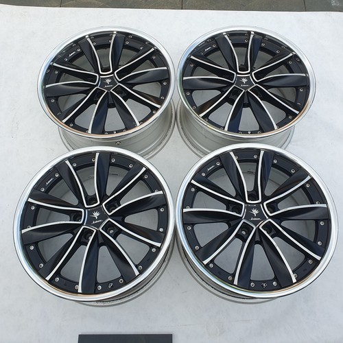 Weds Kranze Crishna 3 Piece Wheel JDM. 18x9+49 Black Drift / Show Car ...
