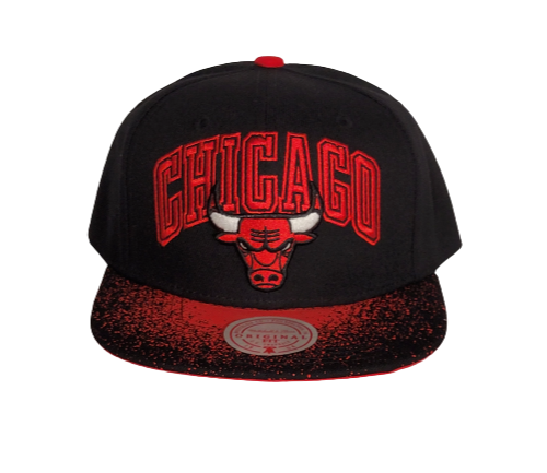 Mitchell & Ness Chicago Bulls Snapback Paint Splatter NBA Michael ...