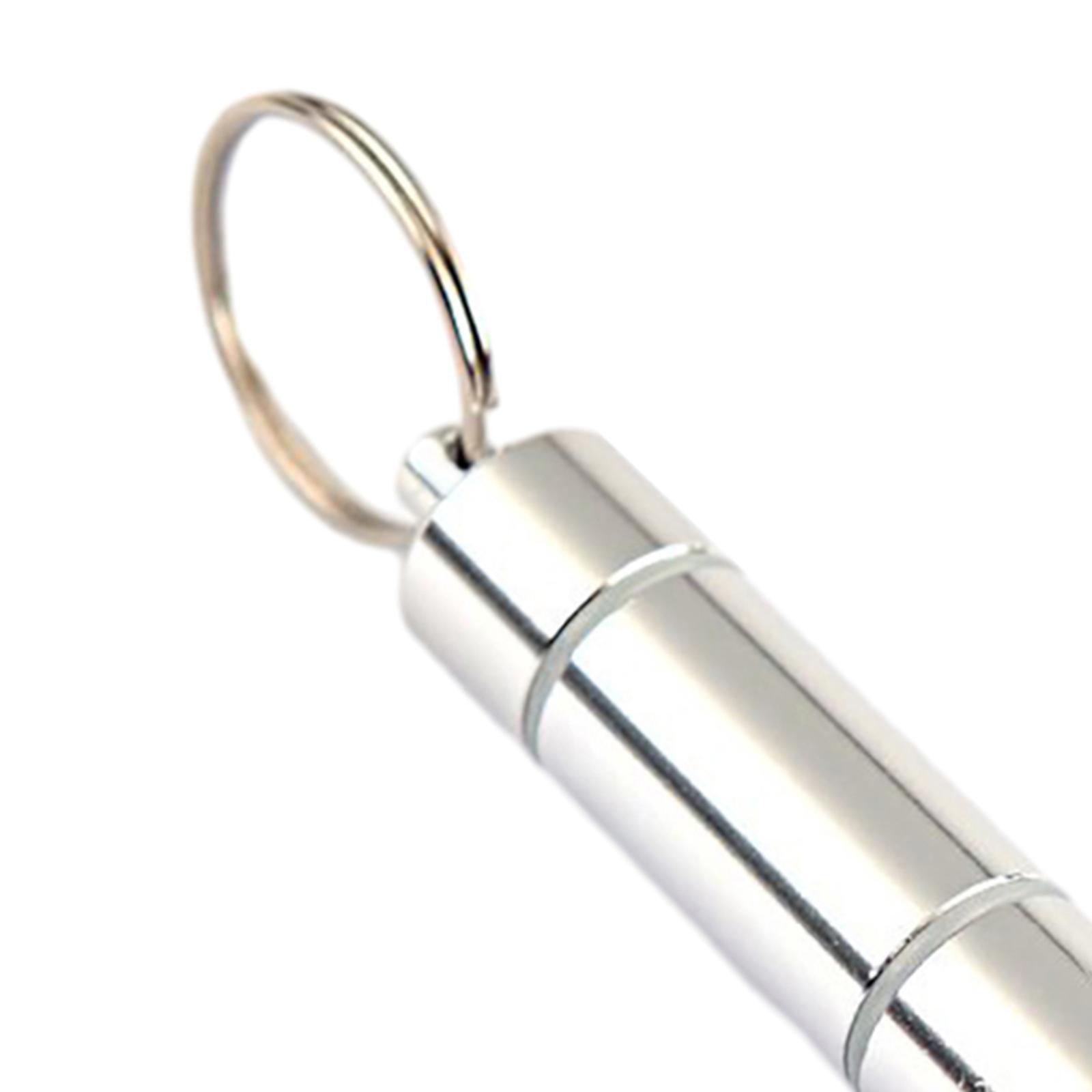 Portable Pill Case Storage Small Pill Box Keychain for Camping Travel ...