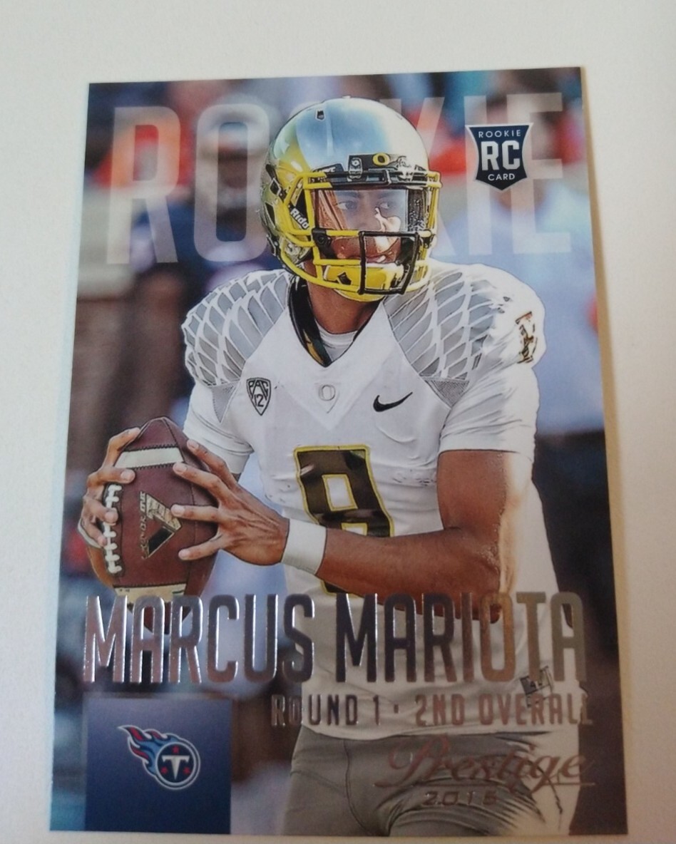 2015 Panini Prestige Football Rookie No 264 Marcus Mariota | eBay