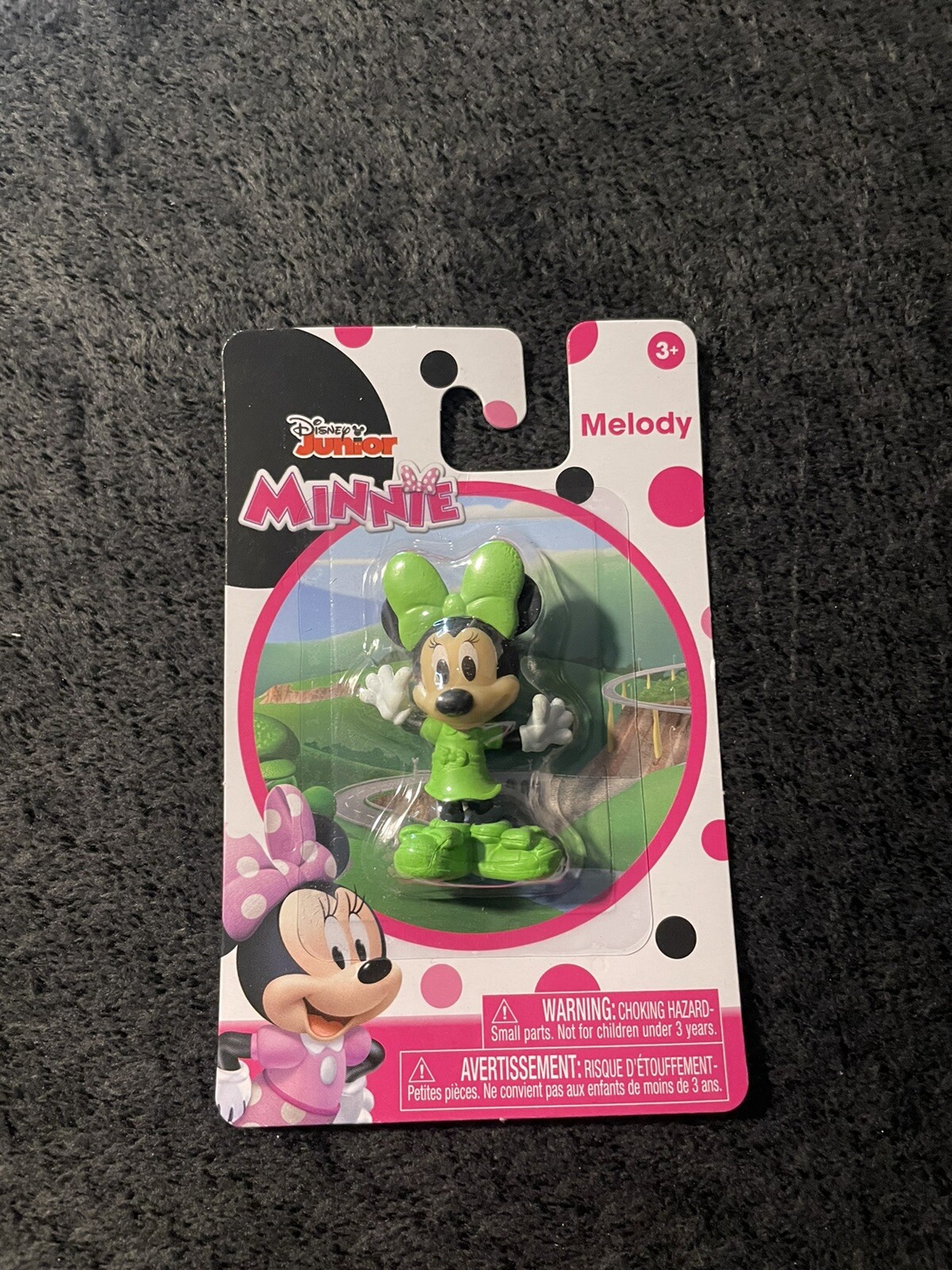 Disney Junior -Minnie- Green Toy Figure Cake Topper Christmas Micro ...