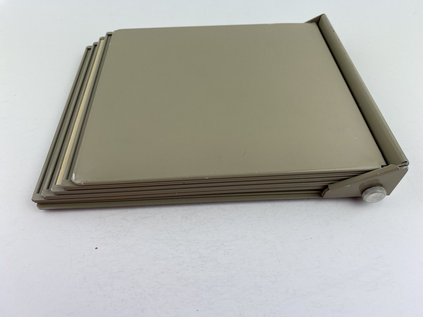 ACME Visible Metal Records Business Storage File Flip Up Style Vintage ...