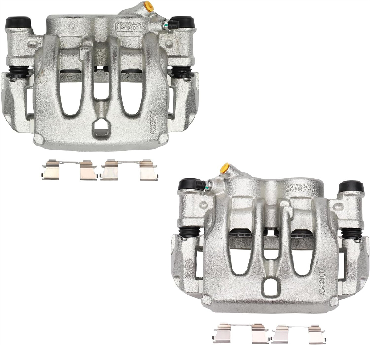 2 Front Left & Right Brake Calipers w/Bracket for Dodge Mercedes ...