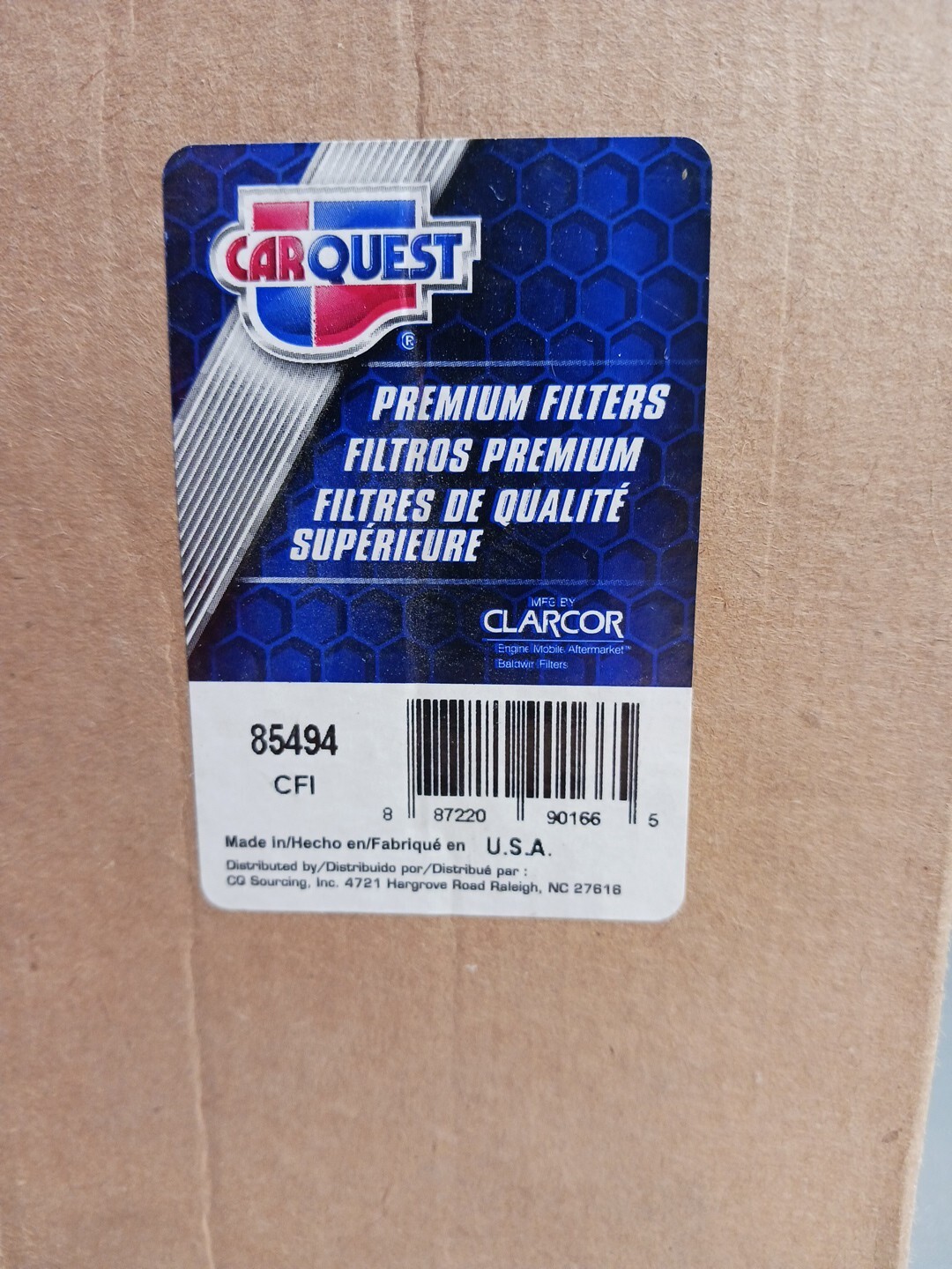Carquest 85494 Medium Pressure Hydraulic Spin On Filter. John Deere ...
