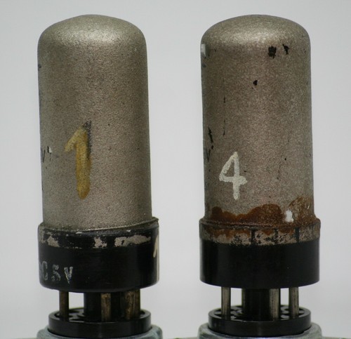 6c5 g tube pair RT France preamp tubes amplifier 6j7 6j5 l63 6sn7 b65 ...