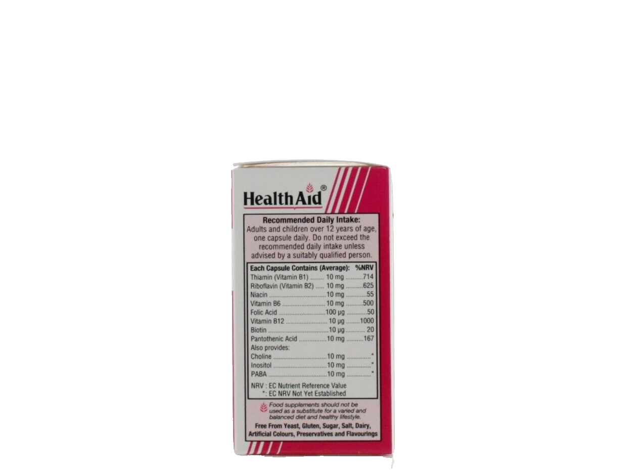 HEALTH AID B-COMPLEX SUPREME 30 CAPSULES - FREE SHIPPING | eBay