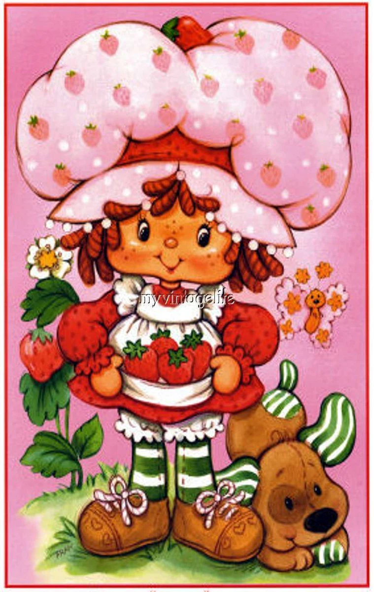 Vintage Strawberry Shortcake Wallpaper
