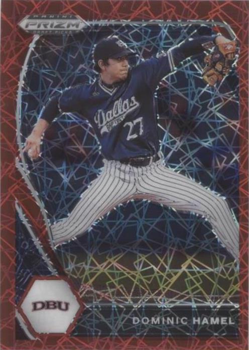 2021 Panini Prizm Draft Picks - Dominic Hamel #PDP81 Red Velocity Prizm ...