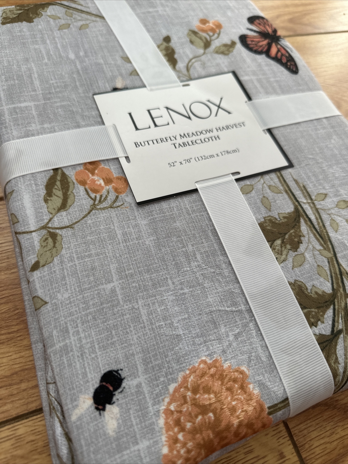 LENOX Tablecloth - Butterfly Meadow Harvest 52” x 70” | eBay
