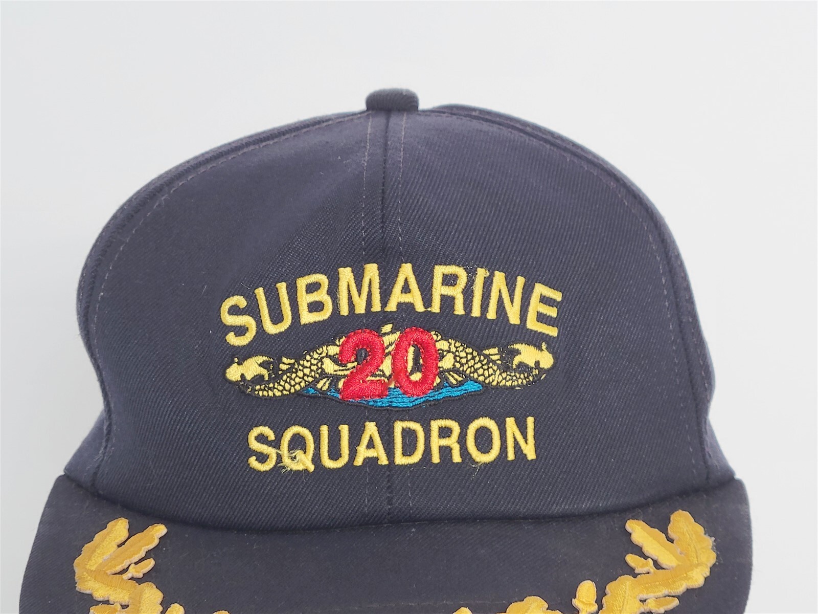 US Navy Submarine Squadron 20 Blue Ball Cap Hat Leave… - Gem