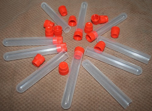 24 Muzzleloader Powder Charge Tubes Vials Speedloader Blackhorn 209 ...