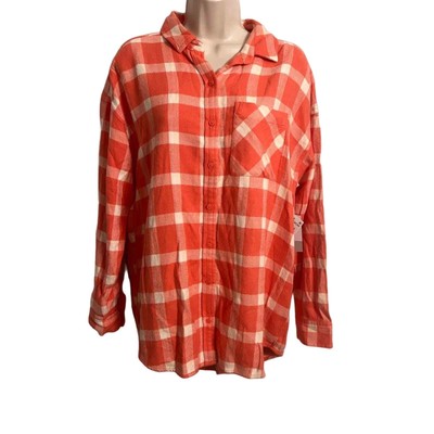 Bp. Boyfriend Plaid Button-up Shirt | eBay