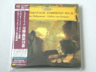 Herbert von Karajan BPh Shostakovich Symphony No. 10 SHM-SACD JAPAN | eBay