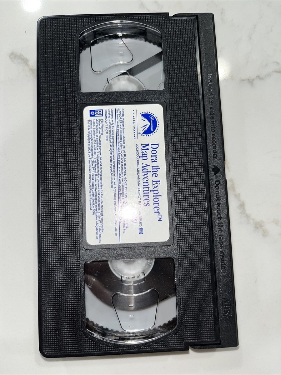 Dora The Explorer Map Adventures Vhs 2003 Tape Only No Cover 4