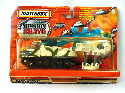 1996 MATCHBOX MISSION BRAVO - 38124 ARCTIC WOLF SET - FACTORY SEALED ...