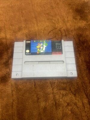 Super Mario World (SNES, 1991) Super Nintendo Entertainment System ...