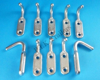 10 x Rope Hooks Medium Duty - Ford Transit Pick Up & Trailer Horsebox ...