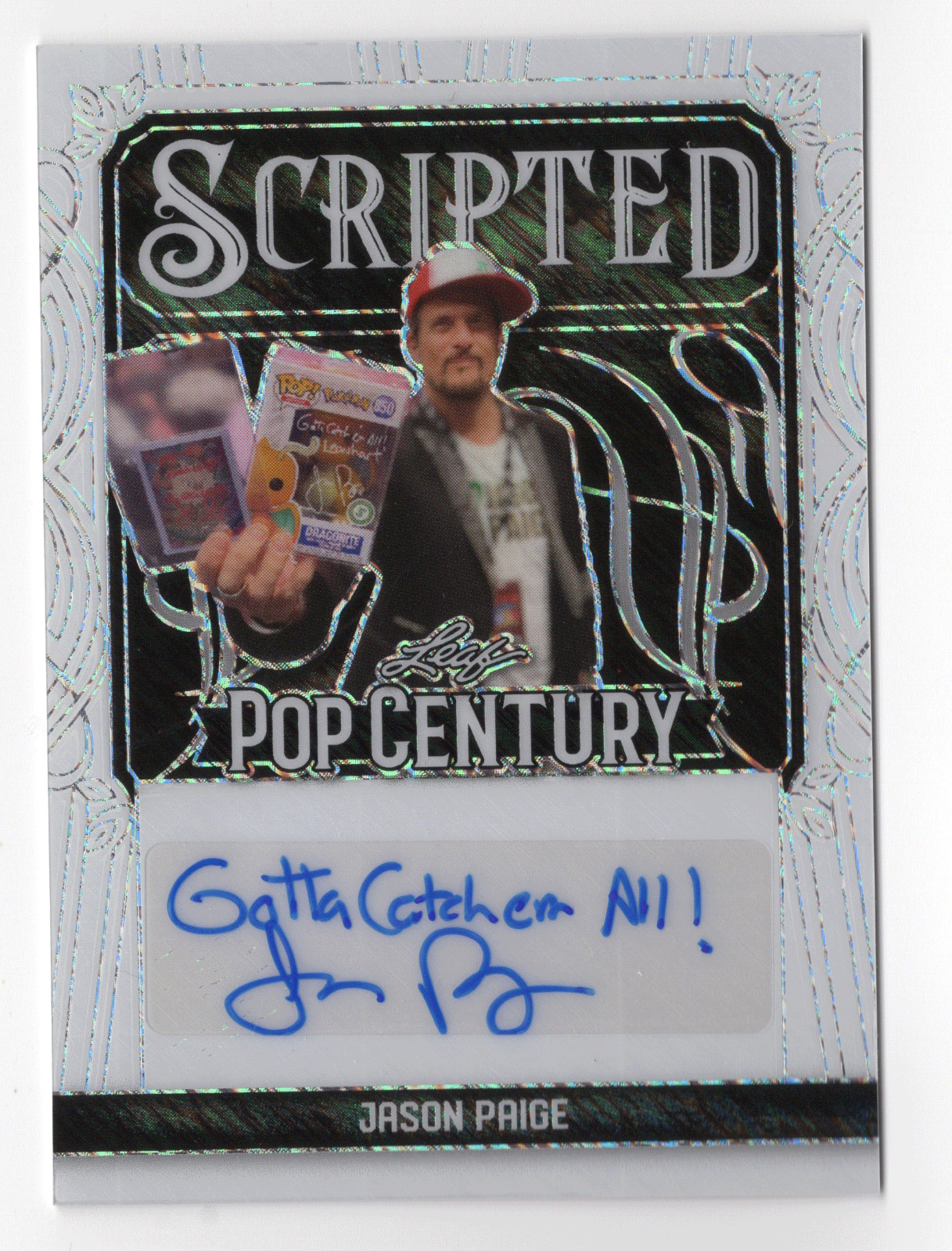 Jason Paige 2024 Leaf Metal Pop Century #SC-JP1 Scripted Autographs ...