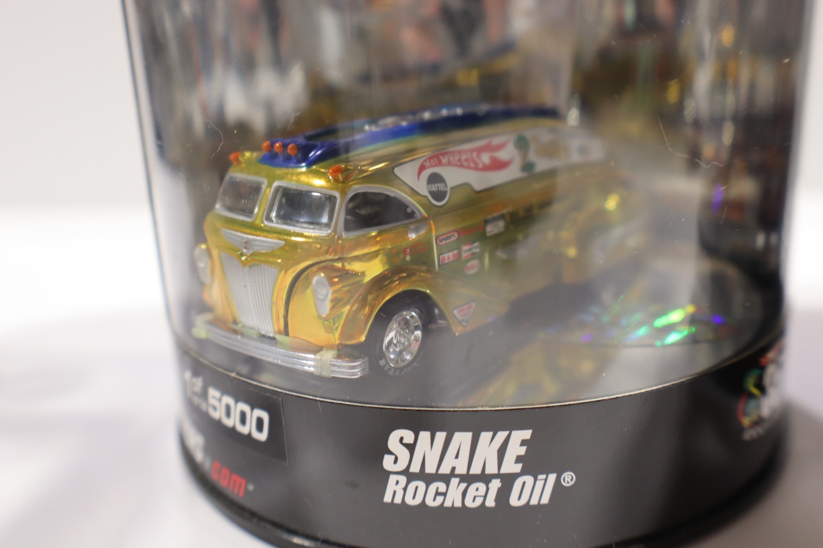 2005 Hot Wheels Oil Can Snake and Mongoose Rocket Oil 35th Anniversary ...