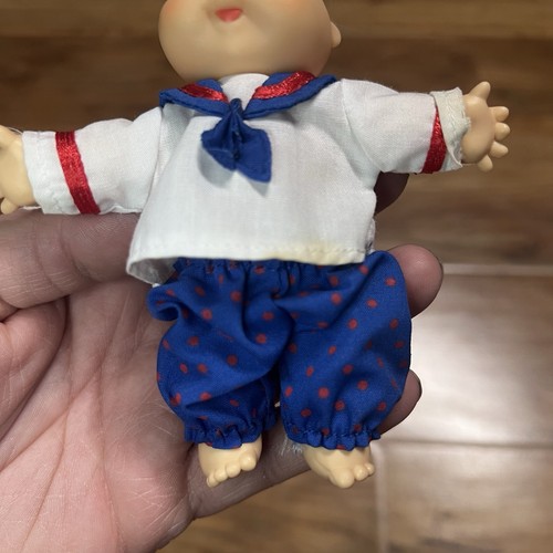 Vintage 1995 Cabbage Patch Mini Baby Doll By Mattel 4 1/2” | eBay