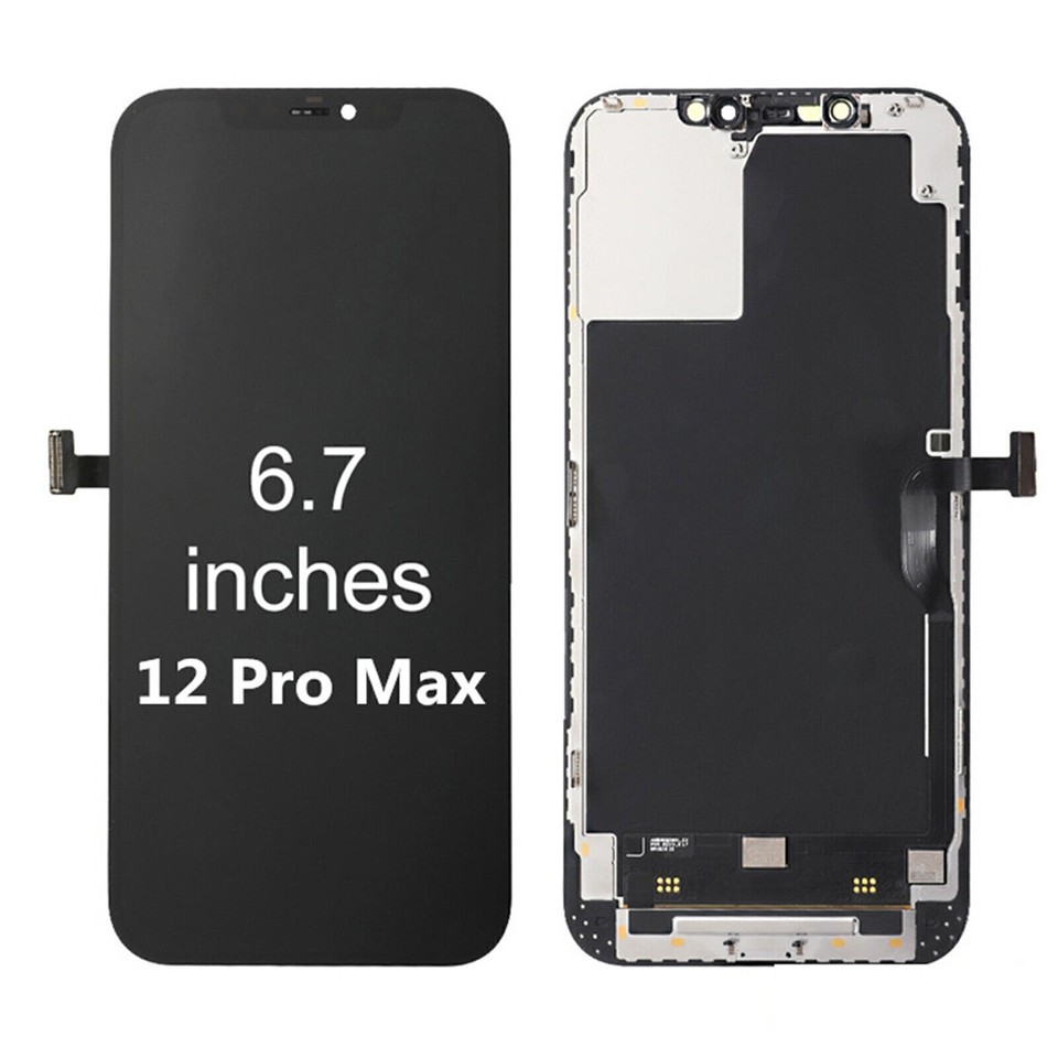 For iPhone 12 12ProMax 12Mini LCD Touch Screen Assembly Liquid Crystal ...