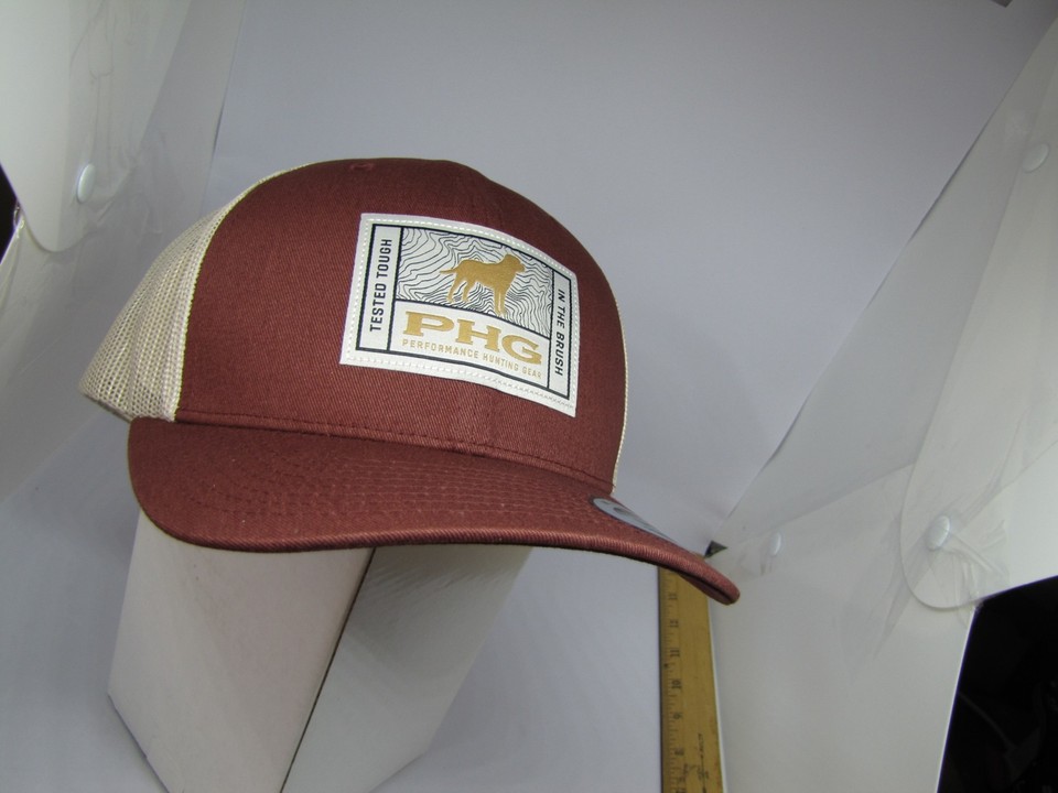 Columbia PHG PATCH HAT RED ROCKS DARK STONE HUNTING DOG SNAPBACK MESH | eBay