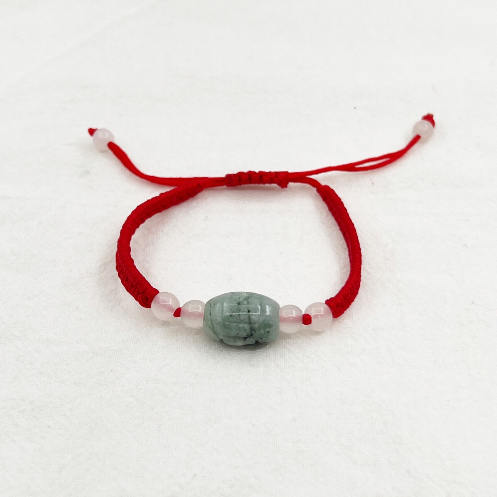 Natural Jade Red String Rope Good Luck Bracelet | eBay