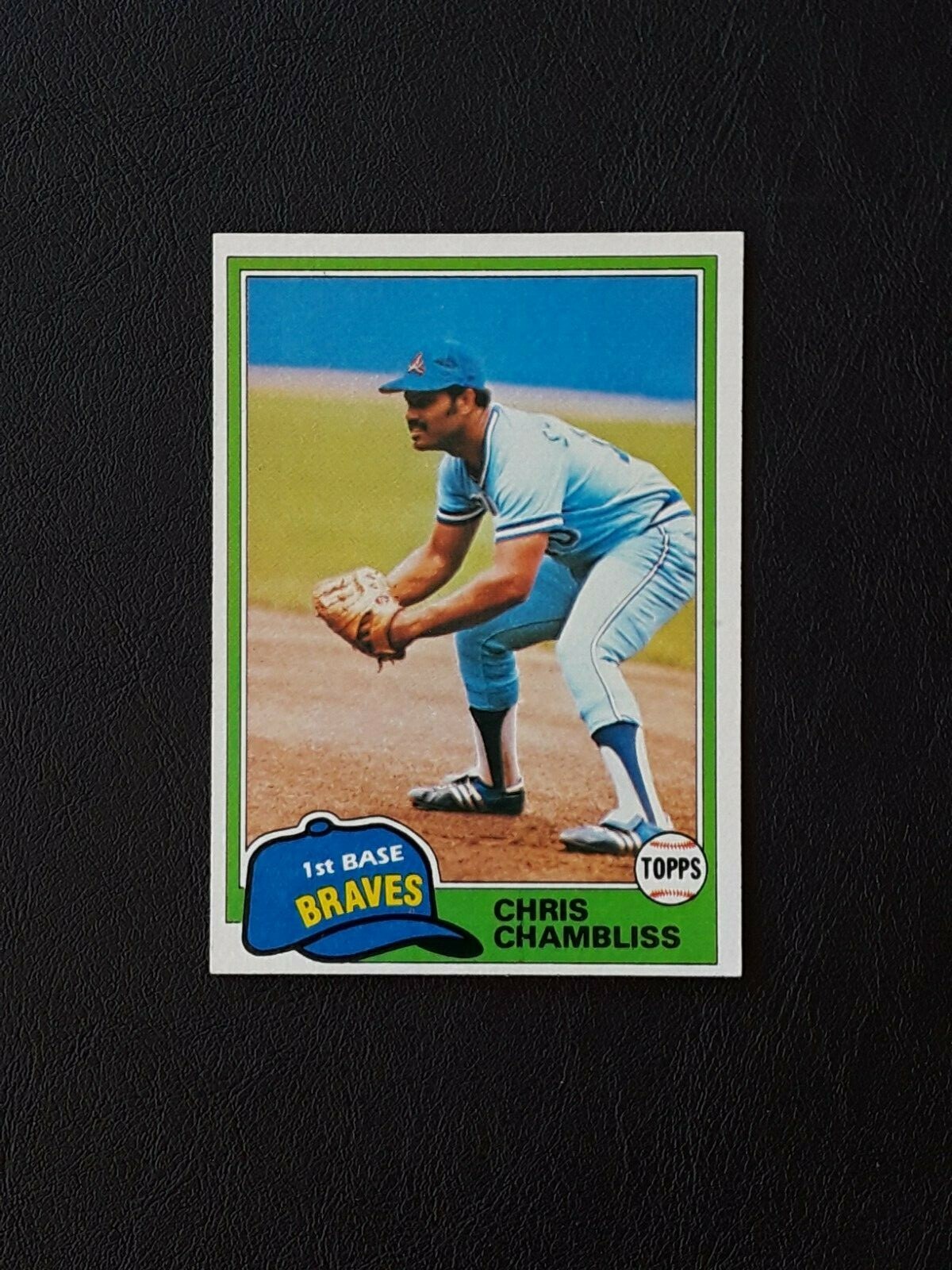 1981 Topps Chris Chambliss & 1982 Topps Chris Chambliss In Action ...