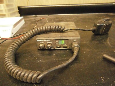 Maxon Model MCB-30 CB Transceiver Mobile Unit Original Hand Microphone ...