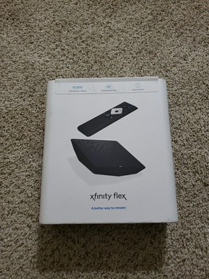 Xfinity Flex Streaming TV Box 4K w/ Remote Control Brand New Open Box ...