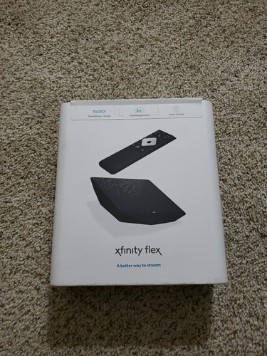 Xfinity Flex Streaming TV Box 4K w/ Remote Control Brand New Open Box ...