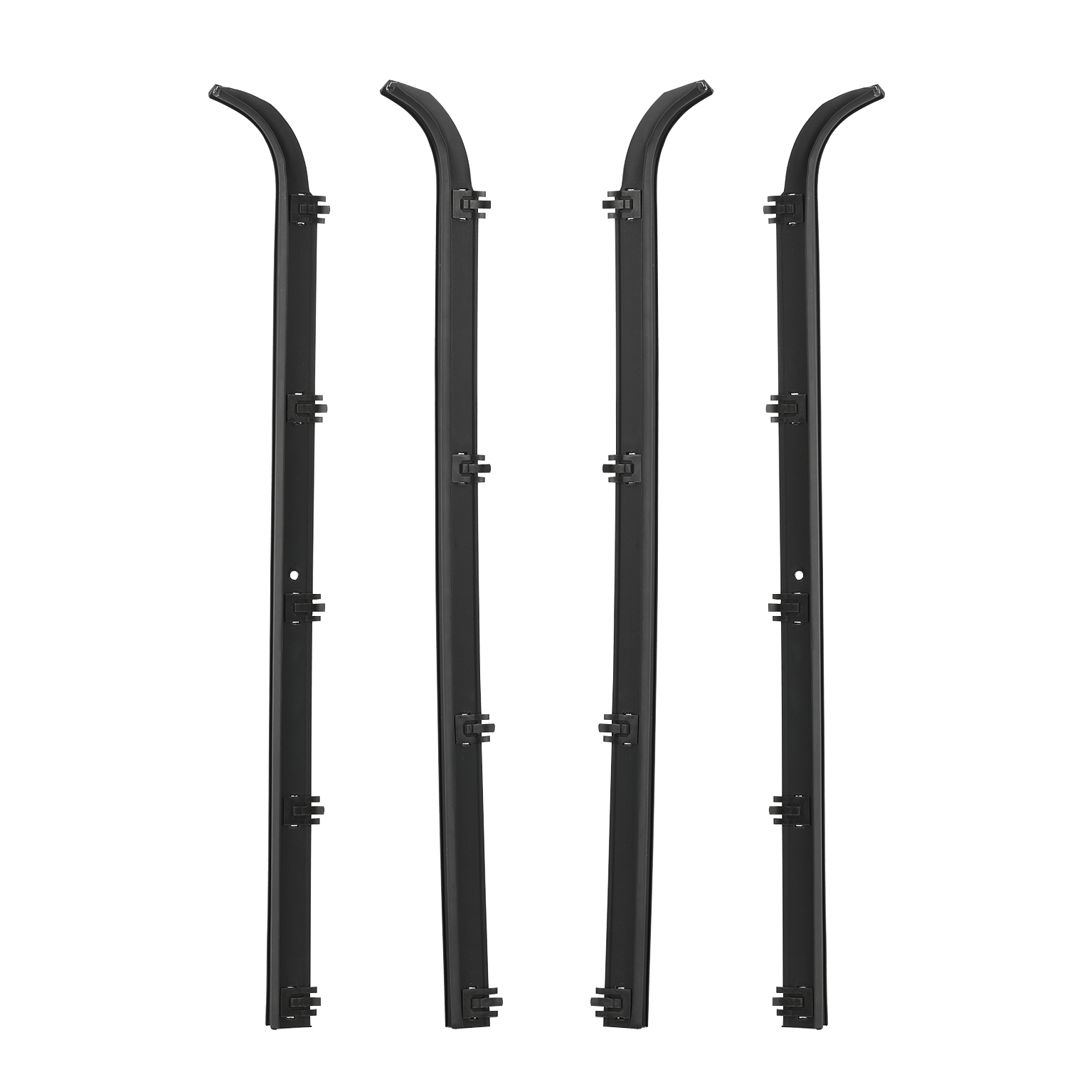 Inner & Outer Door Window Sweep Felts Seals Weatherstrip 4pcs Set for ...