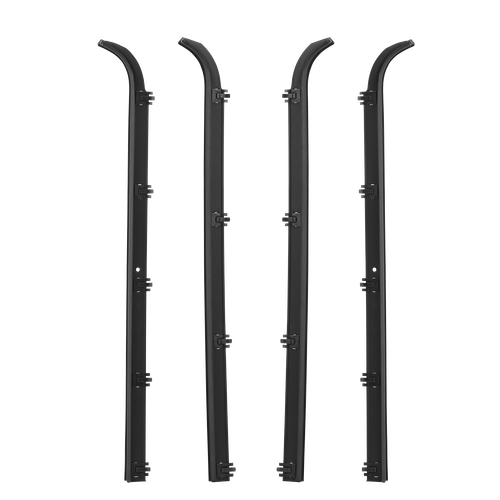 4Pcs Inner & Outer Window Sweep Felts Seals Weatherstrip Kit Set for ...