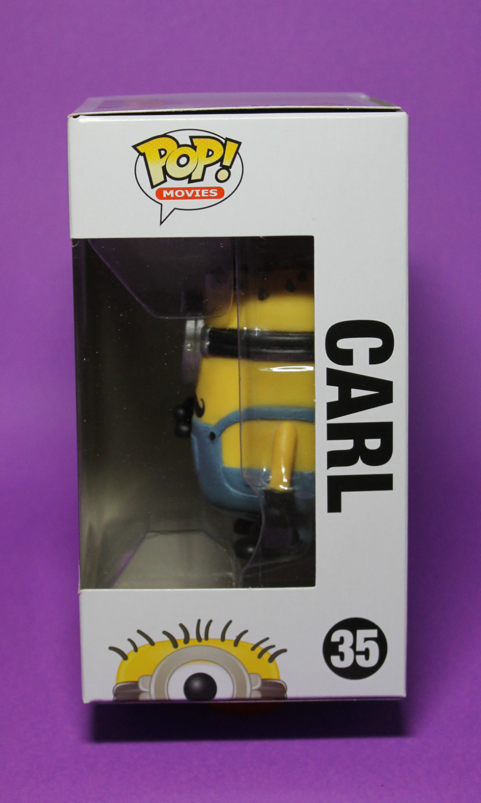 FUNKO POP MOVIES DESPICABLE ME 2 #35 CARL WITH MUSTACHE~MOUSTACHE VINYL ...
