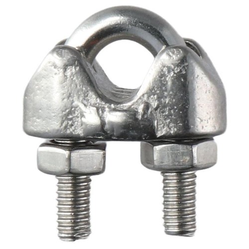 24pcs M4 Wire Rope Clamp Clip 304 Stainless Steel Cable clamps Rope ...