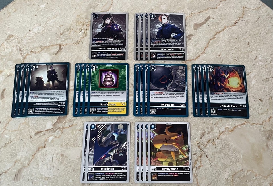 Digimon Numemon Deck Satsuki Tamahime Alt Art Alternate Digi Police D ...