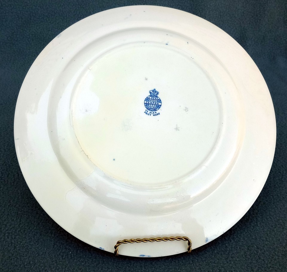 J Kent Fenton - Ye Olde Foley Ware - Dinner Plate - 10 3/4" Diameter | eBay