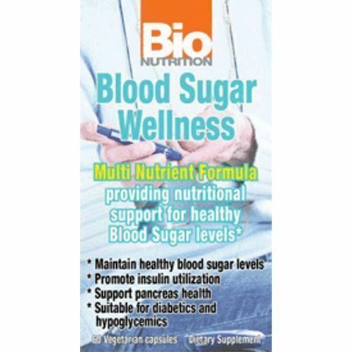 Blood Sugar Wellness 60 vcaps By Bio Nutrition Inc | eBay