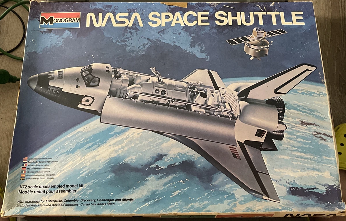 Vintage Space Shuttle Model Kit