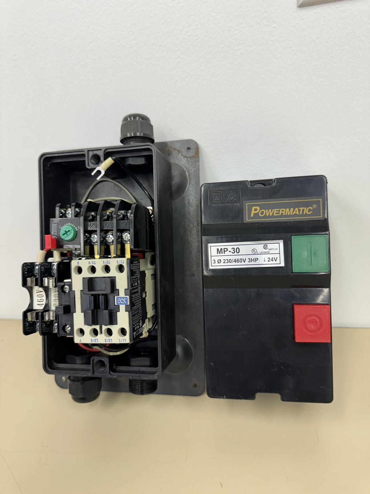Powermatic Enclosed Motor Starter MP-30 3HP 3PH 230/460V | eBay