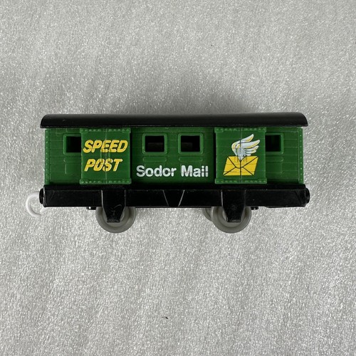Thomas Train & Friends Trackmaster Sodor Mail Car Green Speed Post Z15 ...