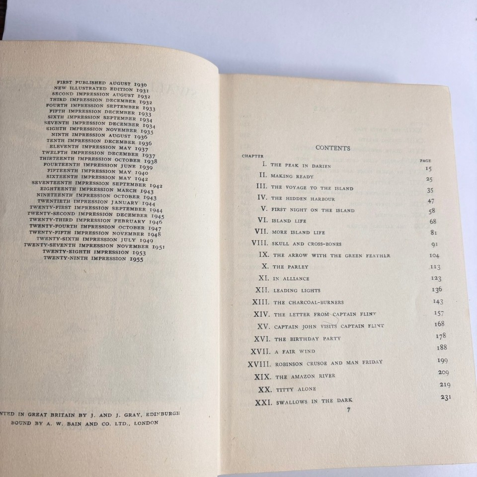 10 x Vintage Arthur Ransome Books Swallows & Amazons Missee Lee ...